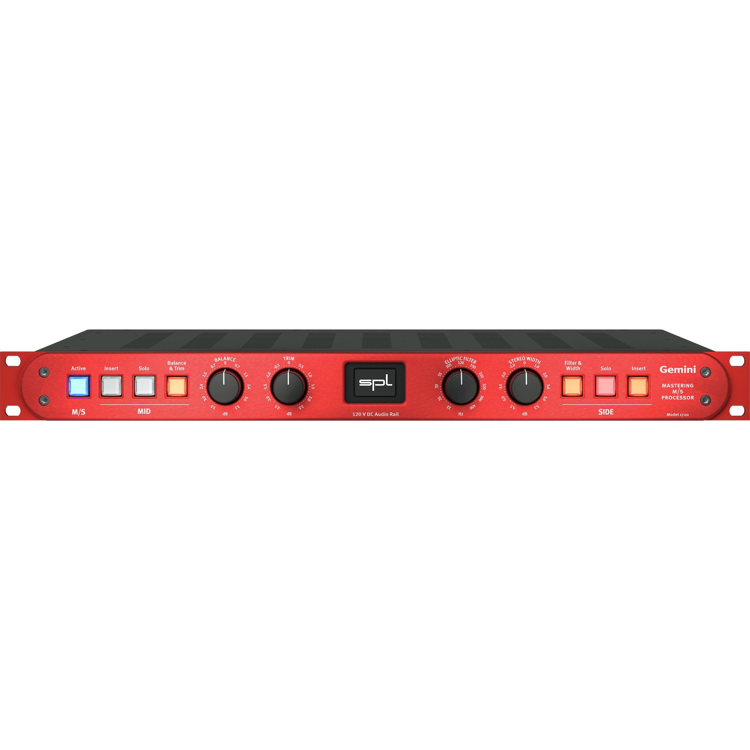 SPL Gemini Mastering MS Processor, Red – KMR Audio SPL Gemini Mastering MS Processor, Red – KMR Audio