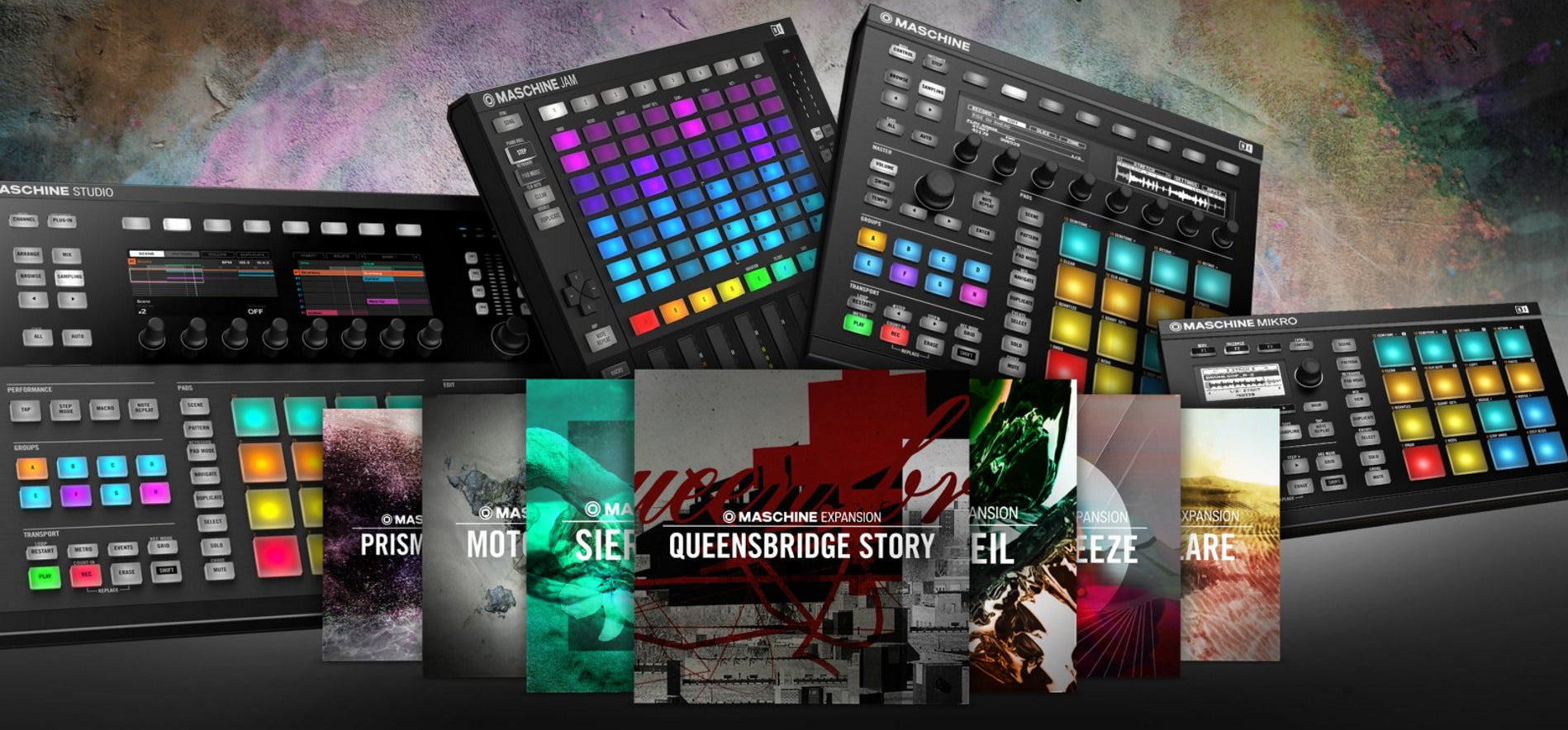 Get 7 free expansions with any NI Maschine purchase – KMR Audio