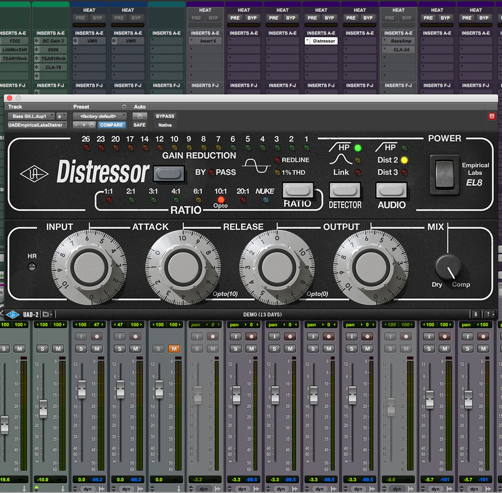 UAD Empirical Labs EL8 Distressor Review KMR Audio