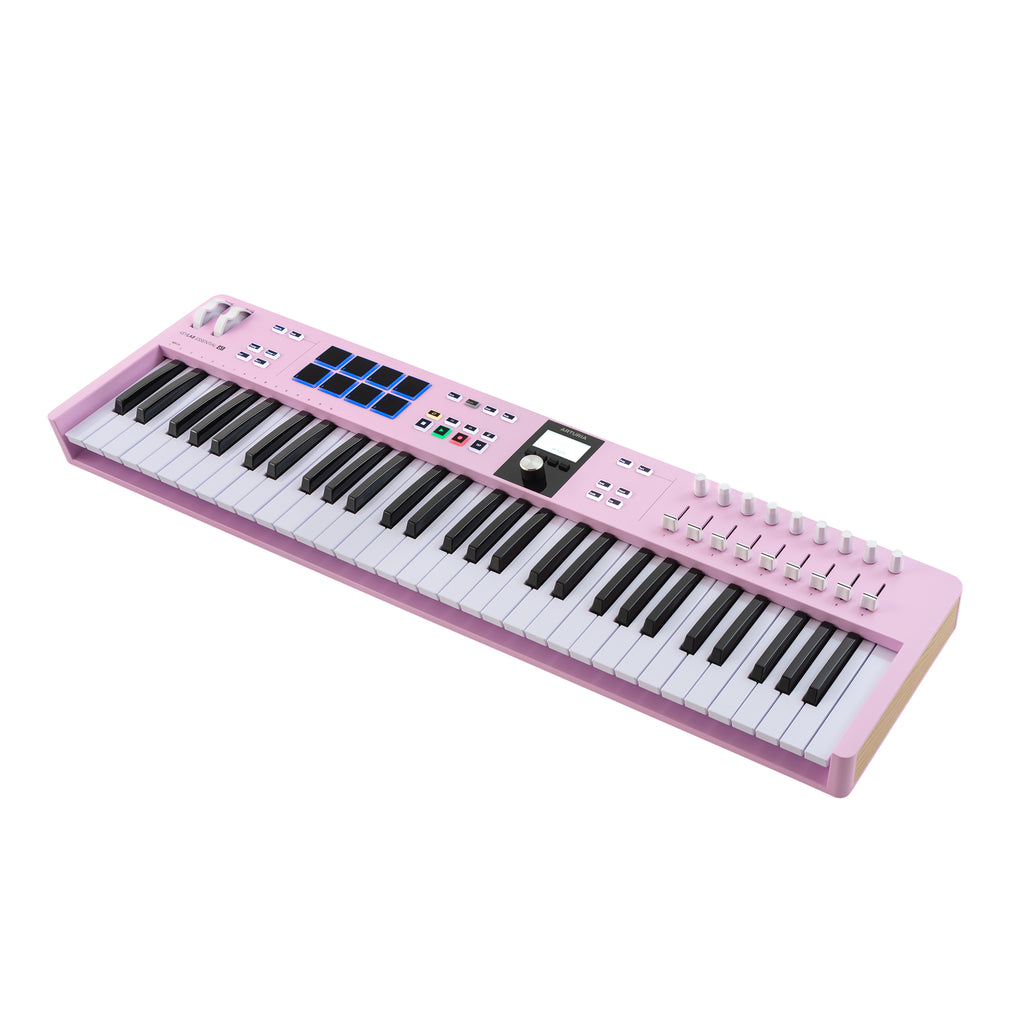 Arturia Keylab Essential 61 MK3 USB MIDI Keyboard Rose Quartz – KMR Audio