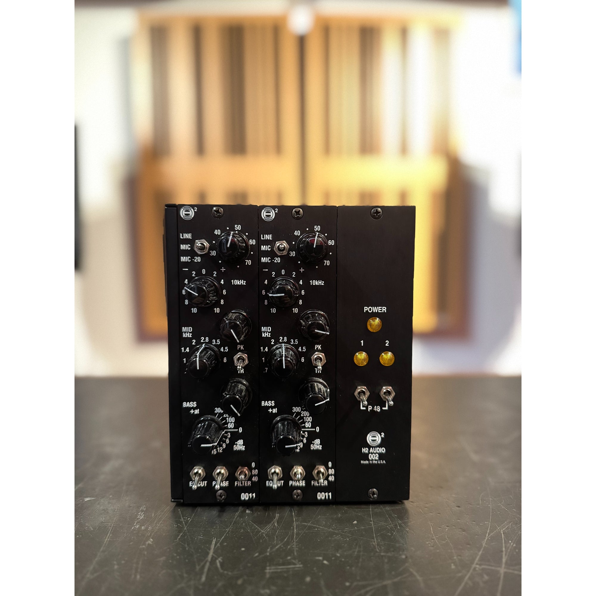 H2 Audio Helios 2x 0011 Type 69 modules with 002 Rack (Ex Demo) – KMR Audio