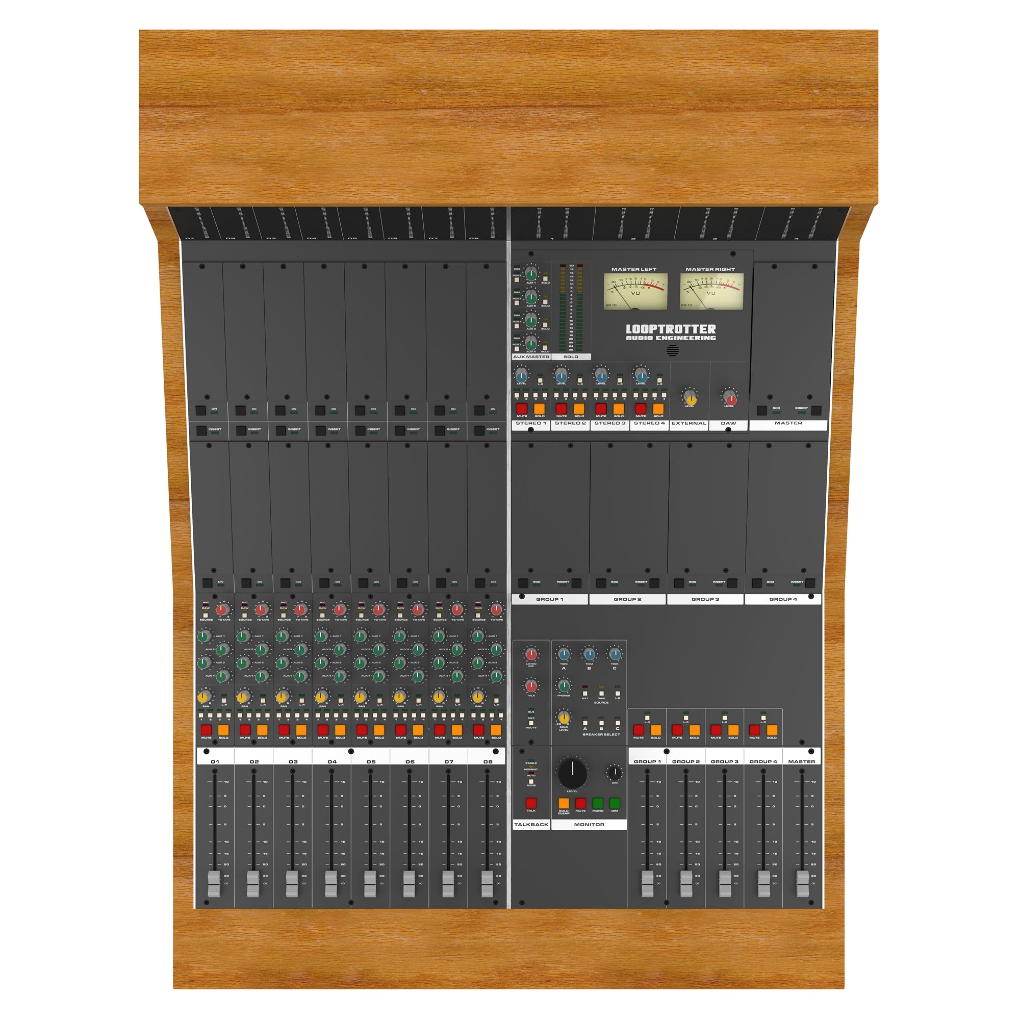 Looptrotter Mixing Console 8 Channel | KMR Audio