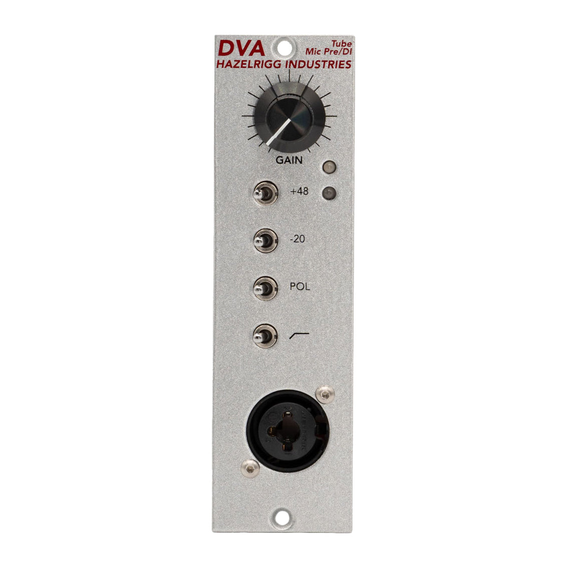 Hazelrigg Industries DVA Vacuum Tube Microphone Preamp / DI – KMR Audio