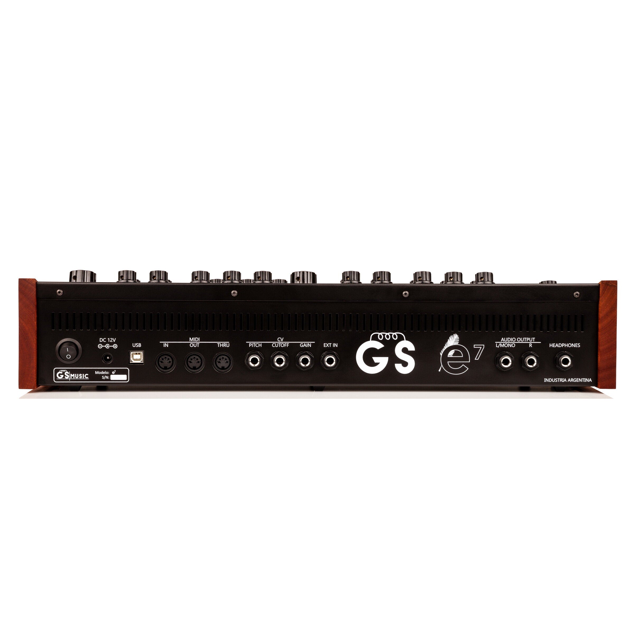 GS Music GS-e7 Black/Red – KMR Audio