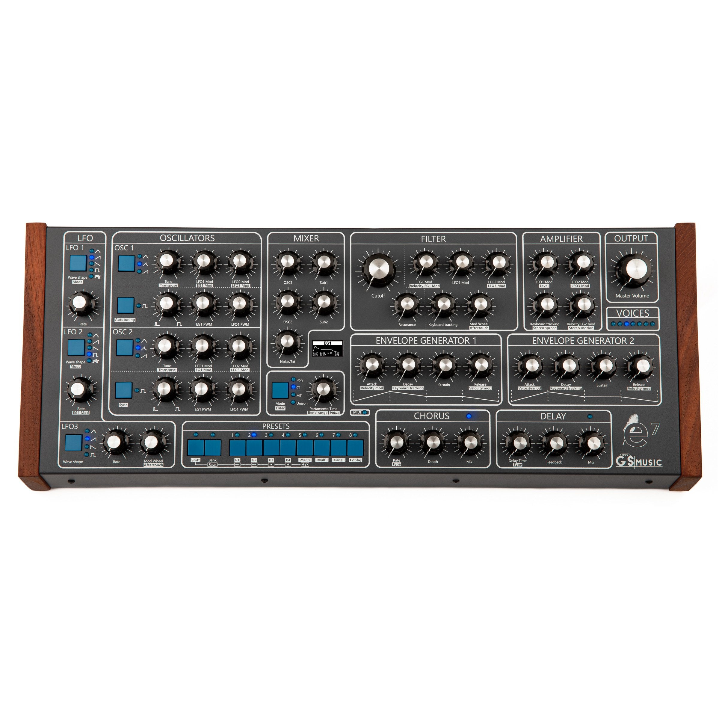 GS Music GS-e7 Grey – KMR Audio