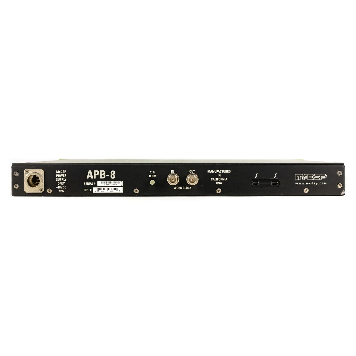 McDSP APB-8 Analog Processing Box – KMR Audio