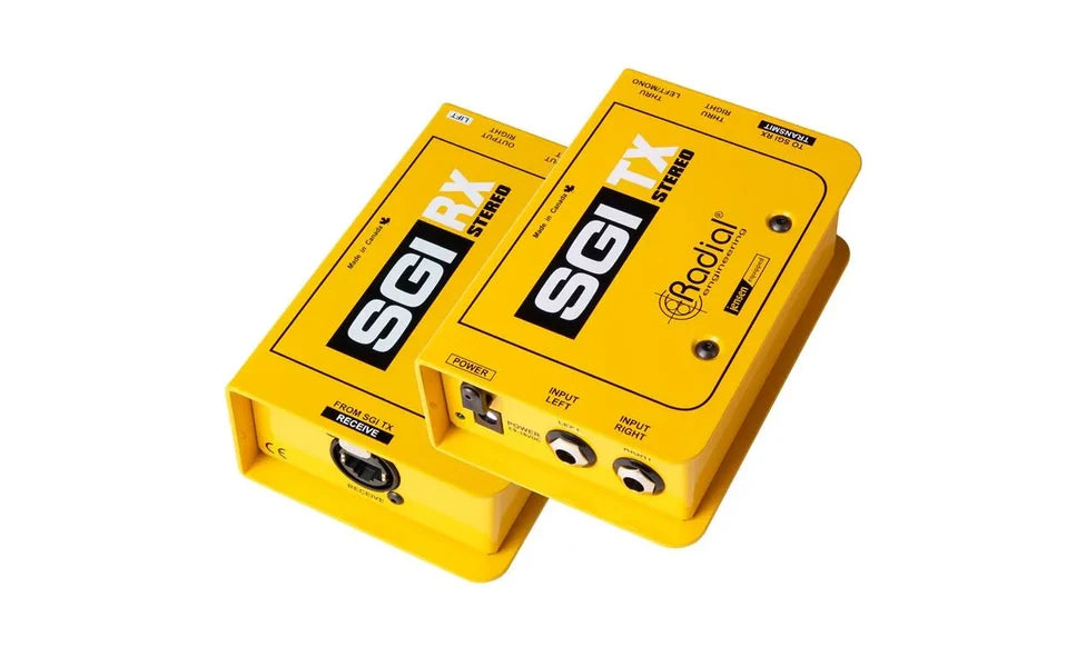 Radial Engineering SGI Stereo TX/RX Stereo Instrument Line Driver Syst ...