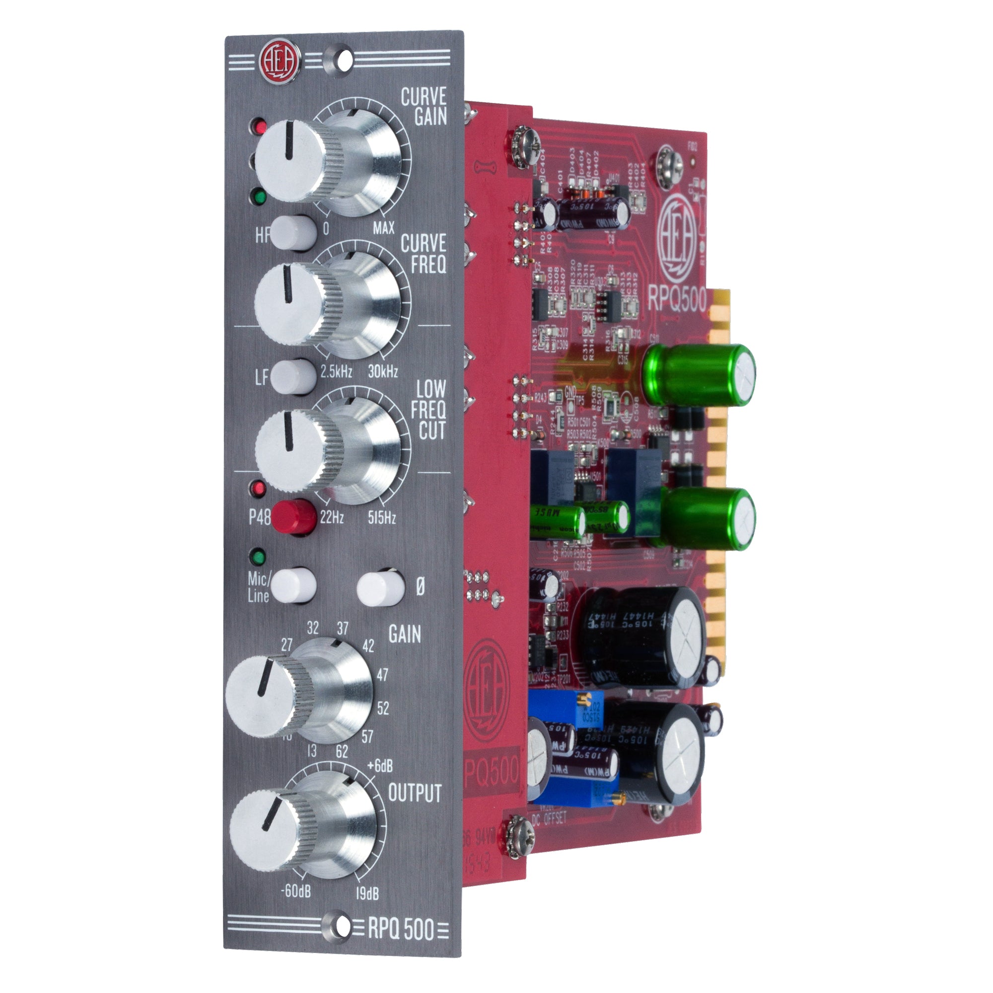 AEA RPQ 500 Ribbon Mic Preamp for 500-series | KMR Audio