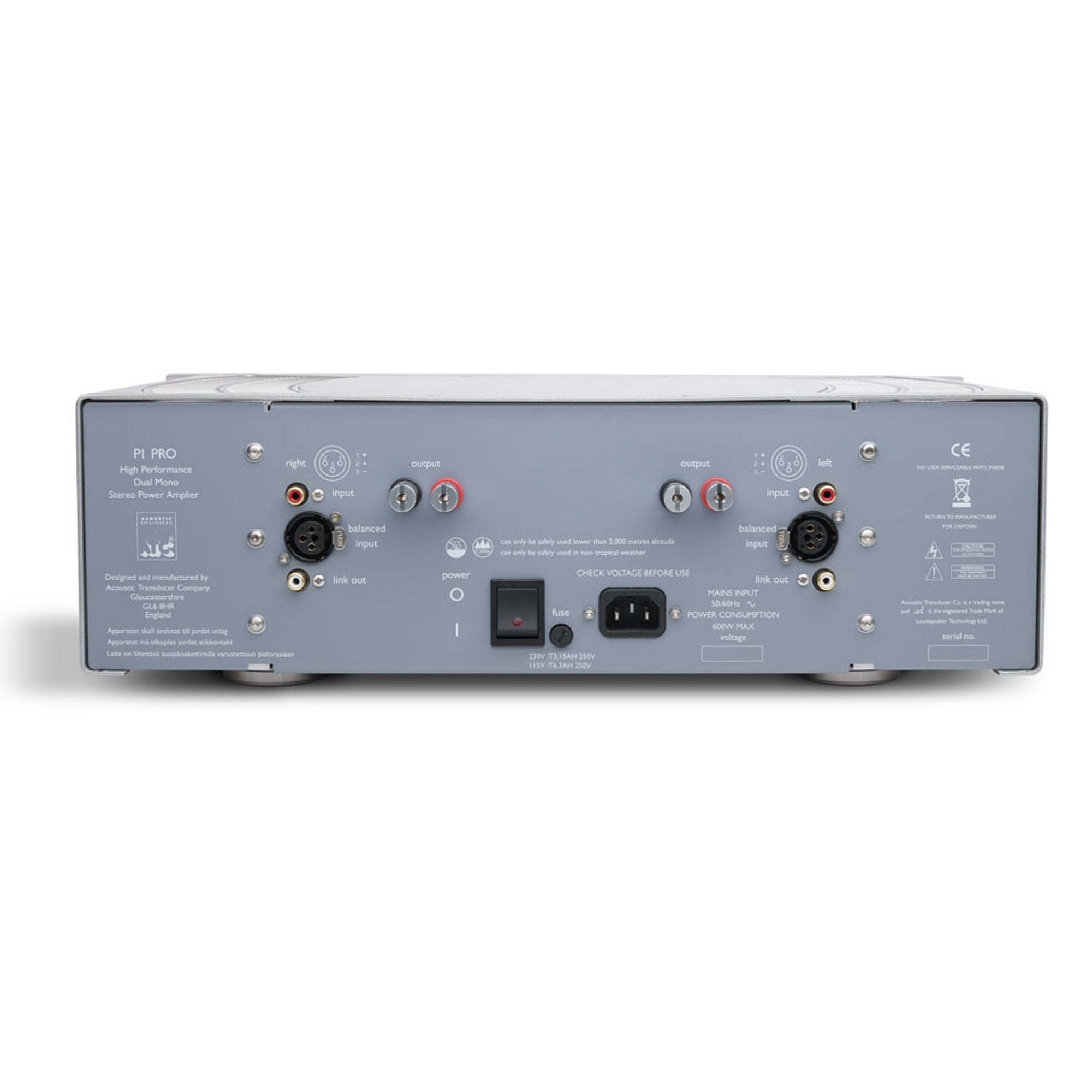 ATC P1 Pro Dual Mono Power Amp – KMR Audio