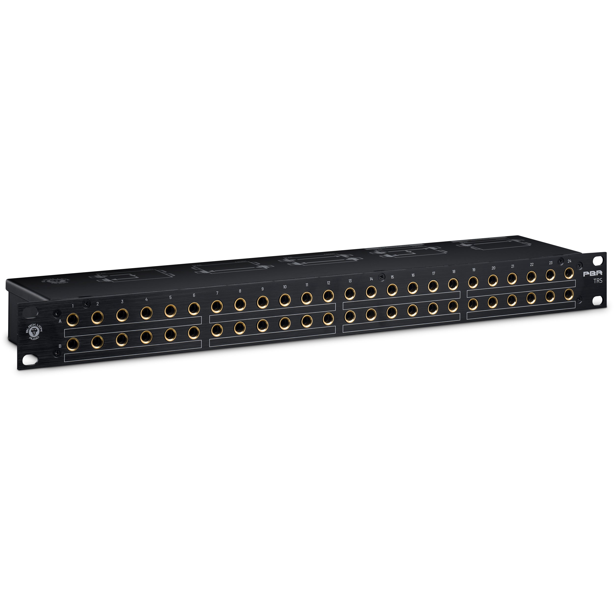 Black Lion Audio PBR TRS 48-Point Patchbay – KMR Audio