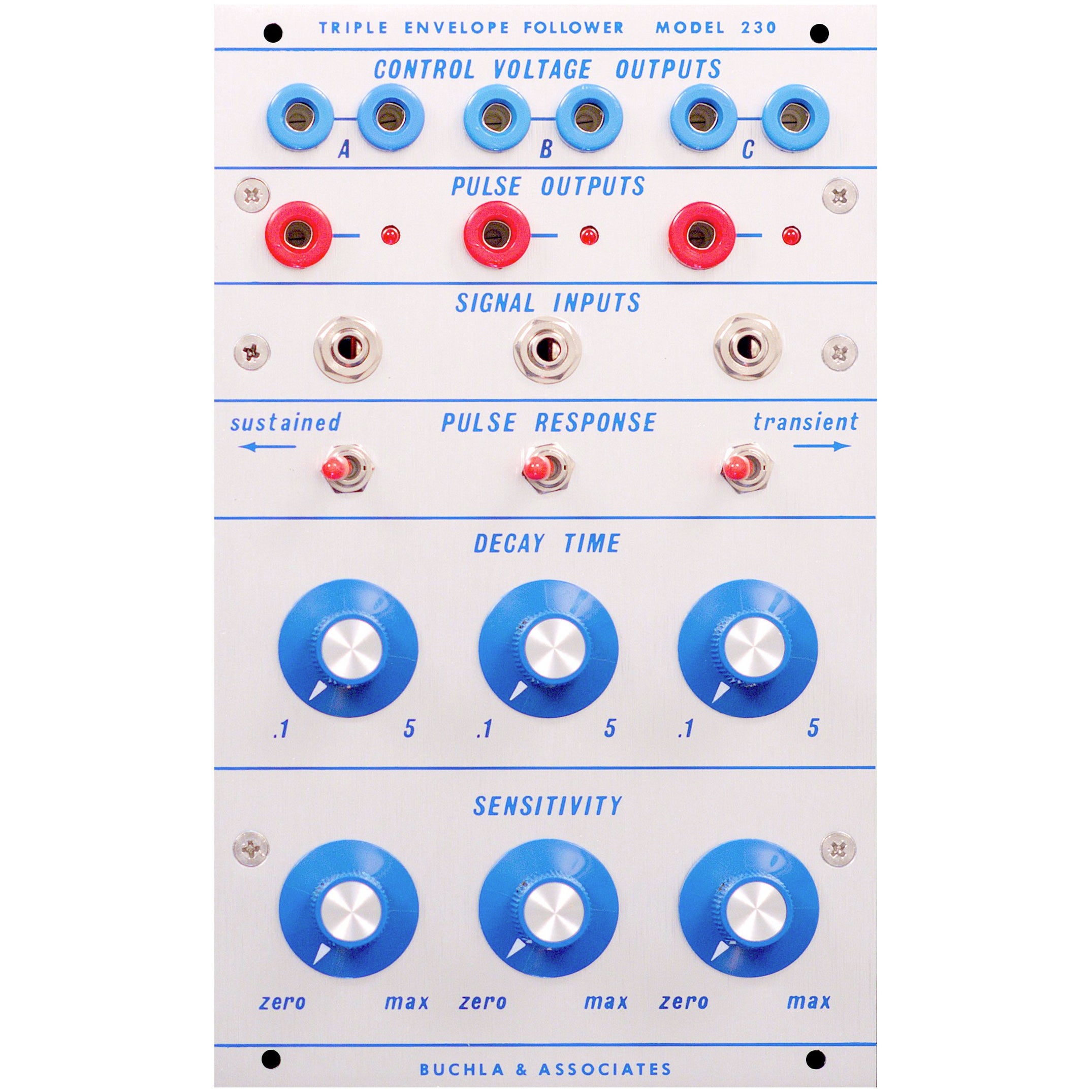 Buchla 230 Triple Envelope Follower Classic Reissue | KMR Audio
