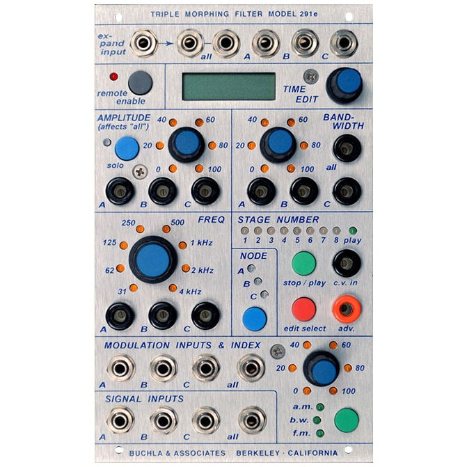Buchla 291e Triple Morphing Filter Module – KMR Audio