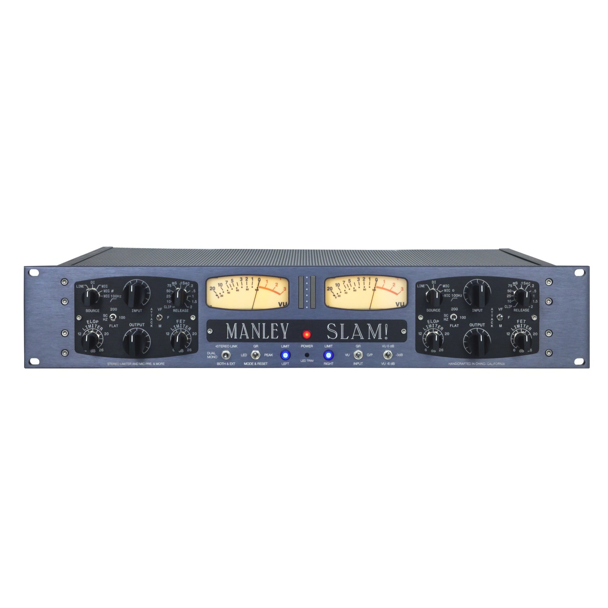 Manley SLAM Stereo Valve Limiter and Mic Pre – KMR Audio
