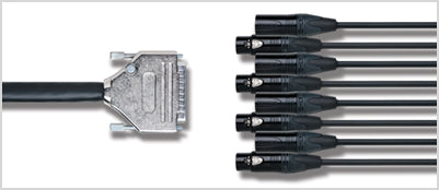 Mogami D25T-31620-4XMF-5 D25-4M+4F Tascam 5m | KMR Audio