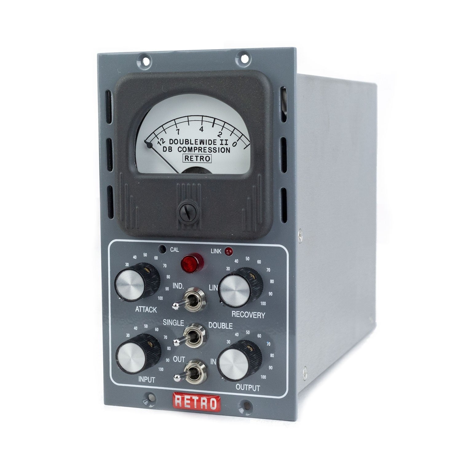 Retro Instruments Doublewide II Valve Compressor for 500-Series – KMR Audio