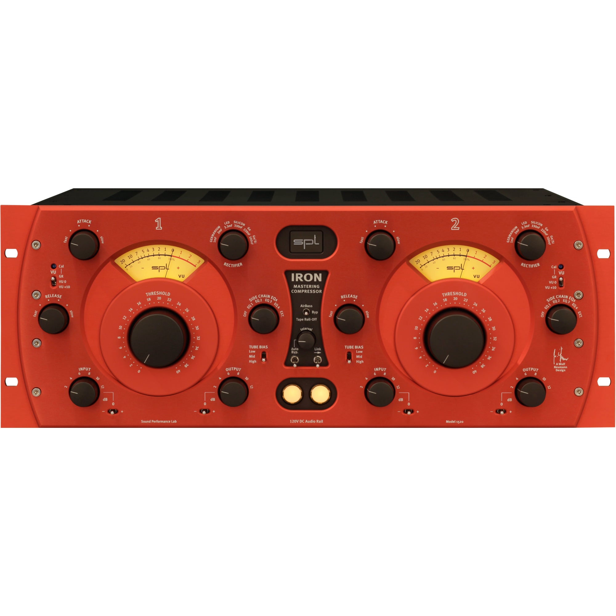 SPL Iron Red Mastering Compressor | KMR Audio