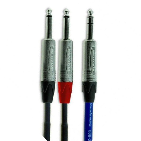 Van Damme Insert TRS Jack-2x Jack 1m – KMR Audio
