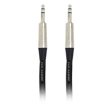 Van Damme Cable 1/4" TRS Jack, 3m | KMR Audio
