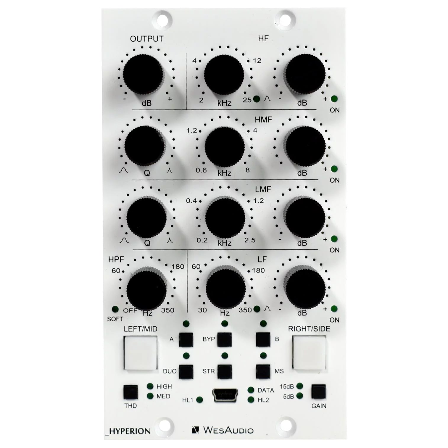 Wes Audio Hyperion 500 Series Compressor | KMR Audio